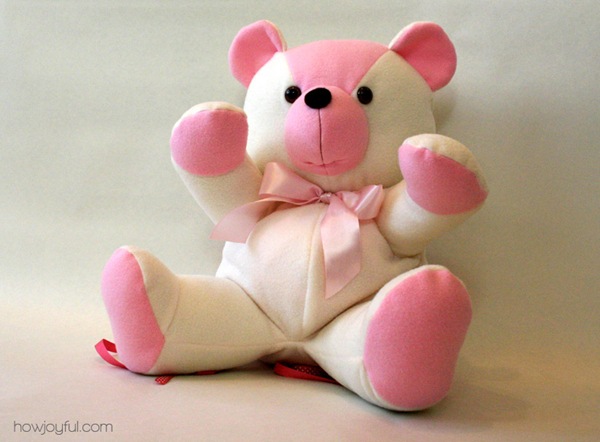 Creative ideas for you: Free Teddy Bear Pattern and Tutorial